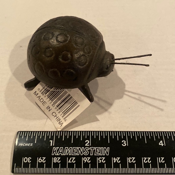 Accents | Nwt Vintage Metal Cast Iron Ladybug Figurine | Poshmark